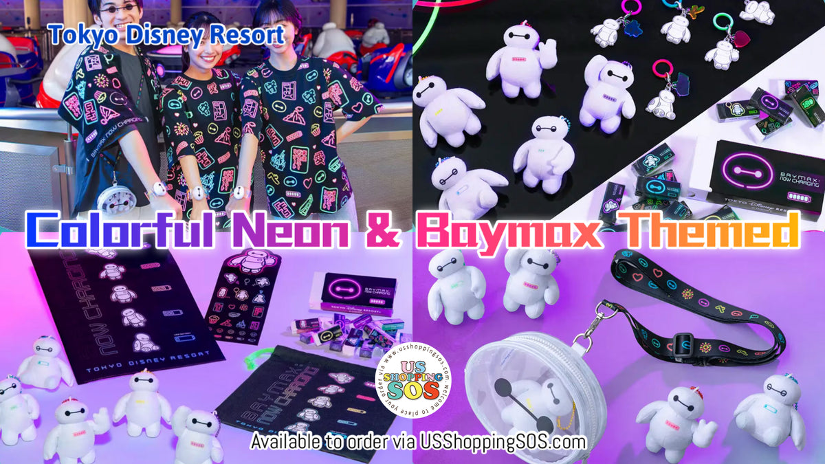 TDR Colorful Neon & Baymax Themed Collection — USShoppingSOS