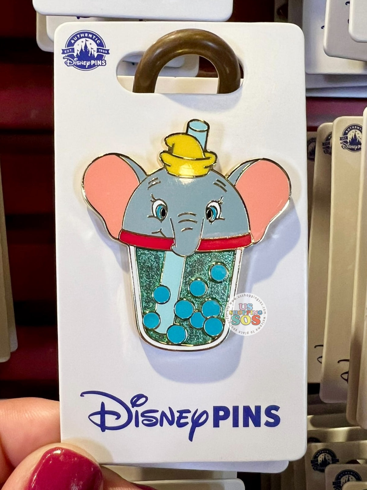 DLR/WDW - Dumbo Boba Drink Pin — USShoppingSOS