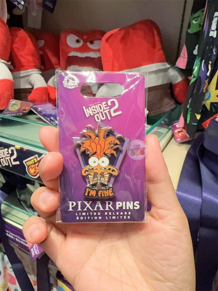 HKDL - Inside Out 2 ANXIETY Pin — USShoppingSOS