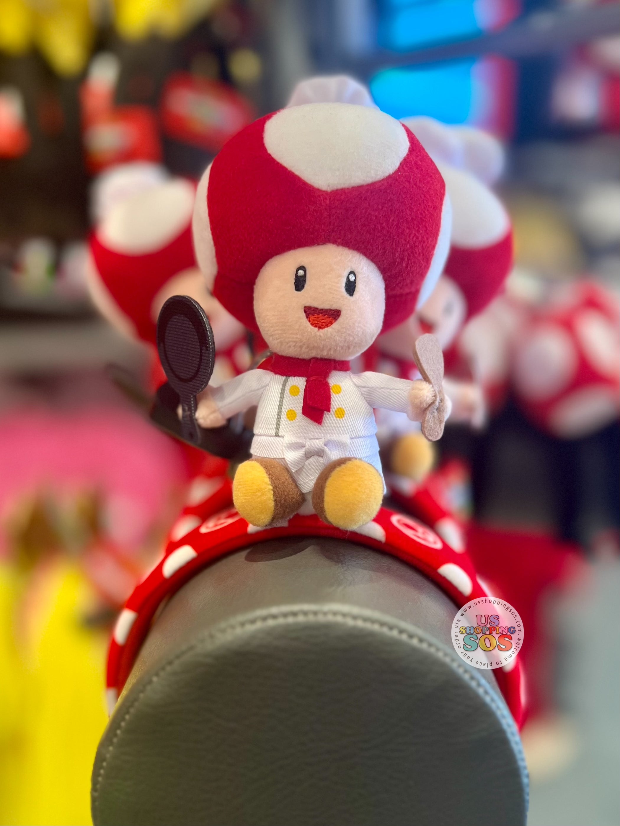 Universal Studios - Super Nintendo World - Chef Toad Plush Headband ...