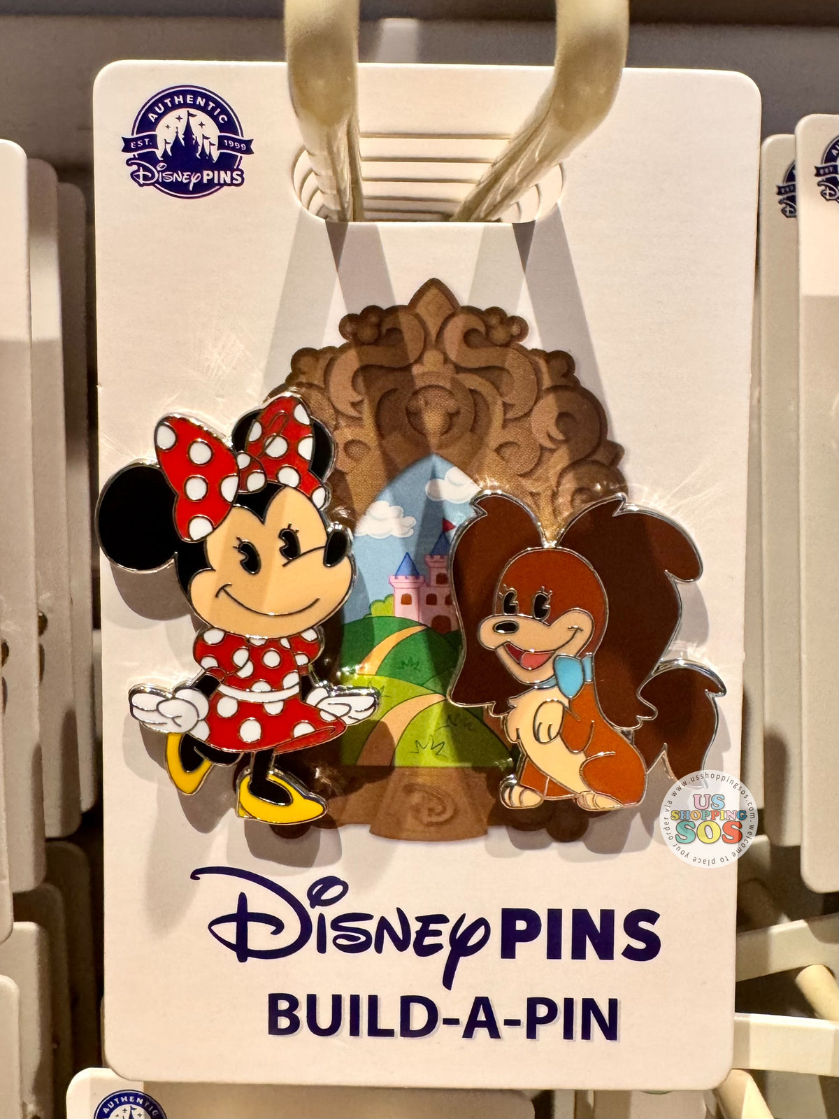 DLR/WDW - Minnie & Fifi the Peke Build-A-Pin — USShoppingSOS
