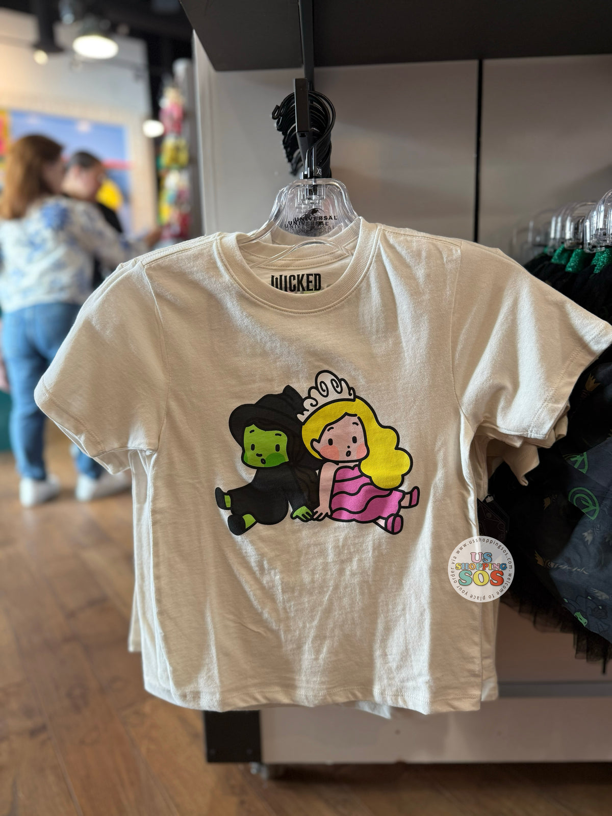 Universal Studios - Wicked: For Good Cutie - Elphaba & Glinda Cream T ...