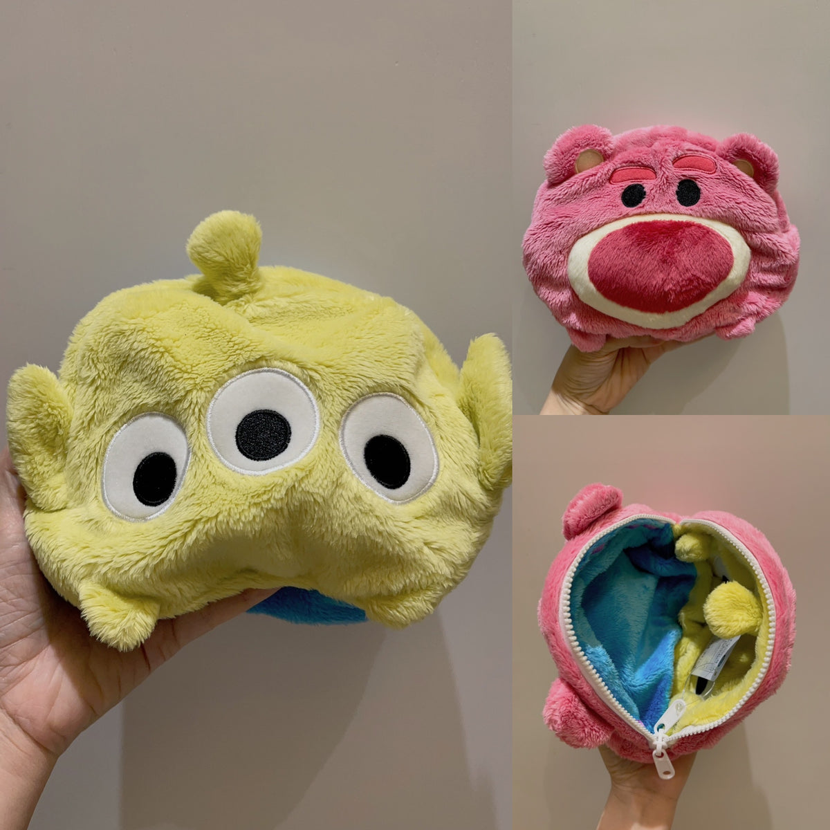 Japan Exclusive - Alien & Lotso 2 Sided Pouch — USShoppingSOS