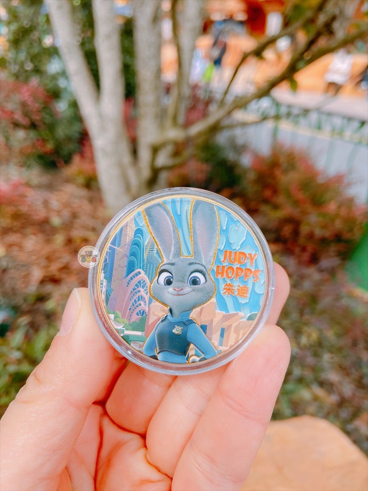 SHDL - "Welcome to Zootopia" Judy Hopps Souvenir Coin — USShoppingSOS