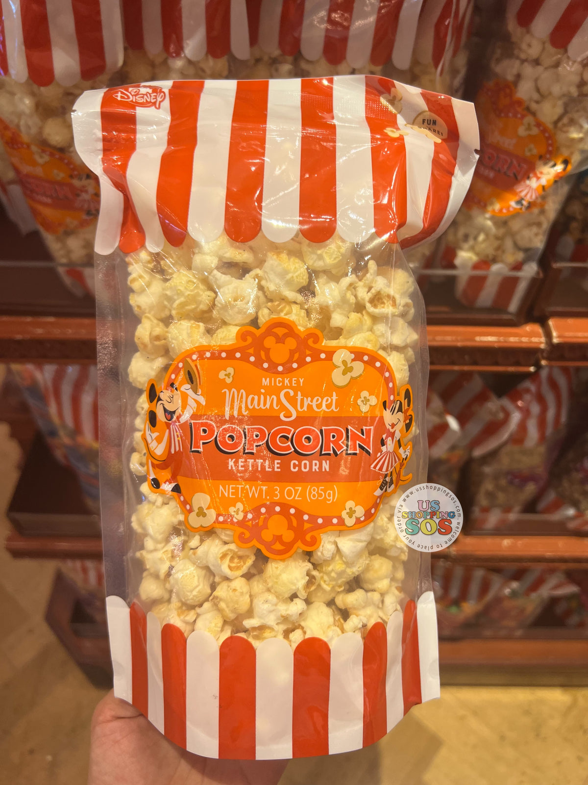 DLR - Disney Main Street Popcorn - Kettle Corn — USShoppingSOS