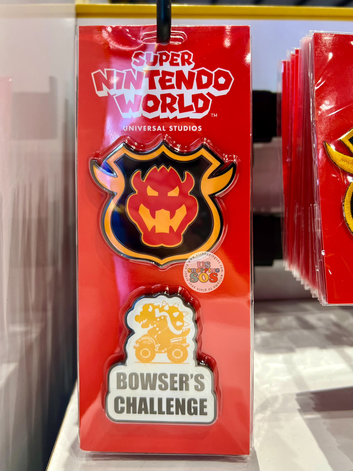 Universal Studios - Super Nintendo World - Bowser Crest & Bowser’s Cha ...