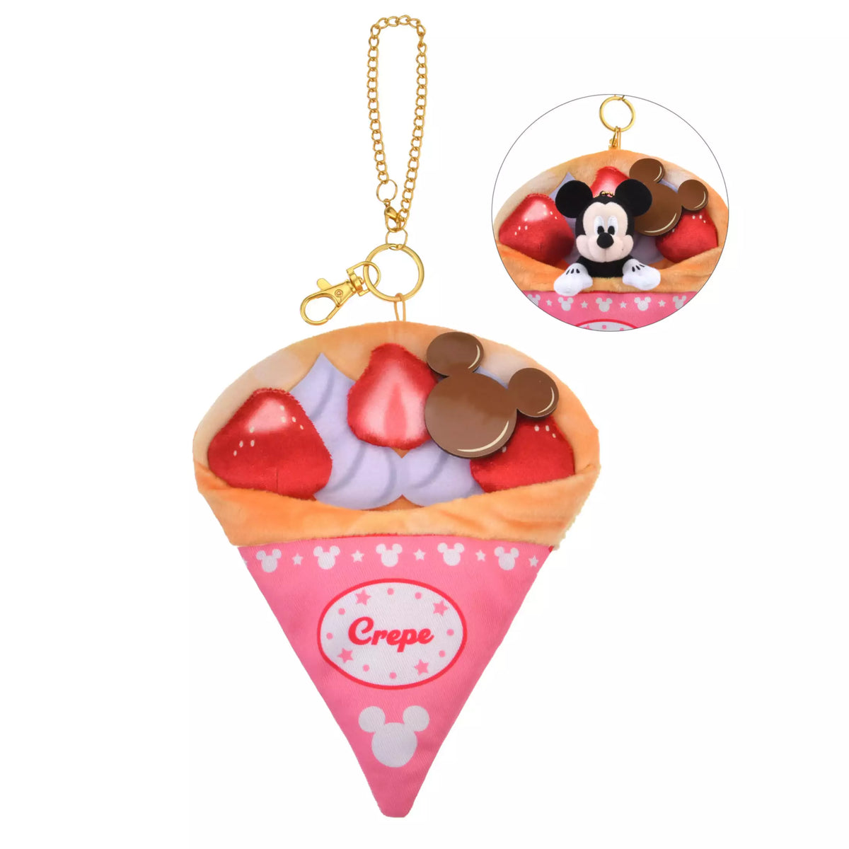 JDS - Mickey Crepe "Pocket" Keychain (Release Date: Sept 30, 2025 ...