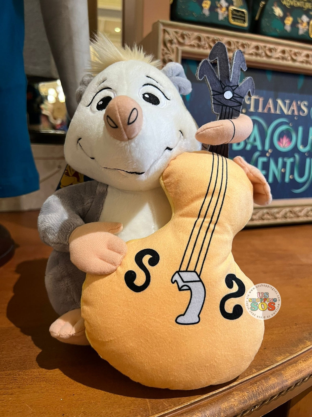 WDW - Tiana’s Bayou Adventure - Beau the Opossum Plush Toy — USShoppingSOS
