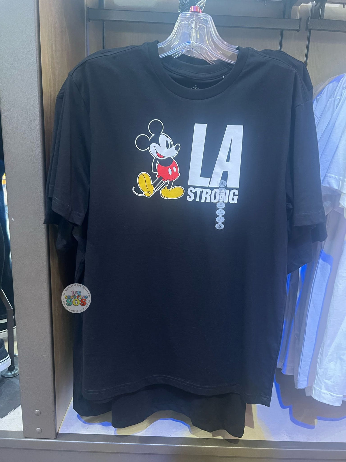 DLR - Mickey LA Strong Black T-shirt (Adults) — USShoppingSOS