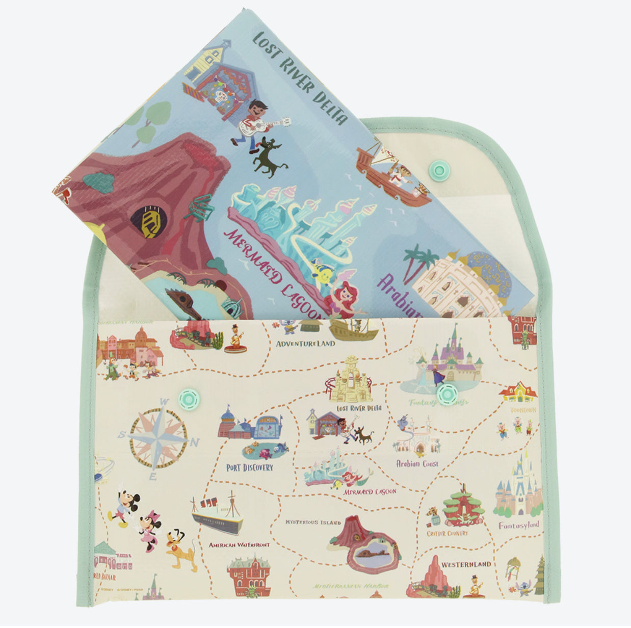 TDR - Tokyo Disney Resort "Park Map Motif" Collection - Picnic Sheet ...