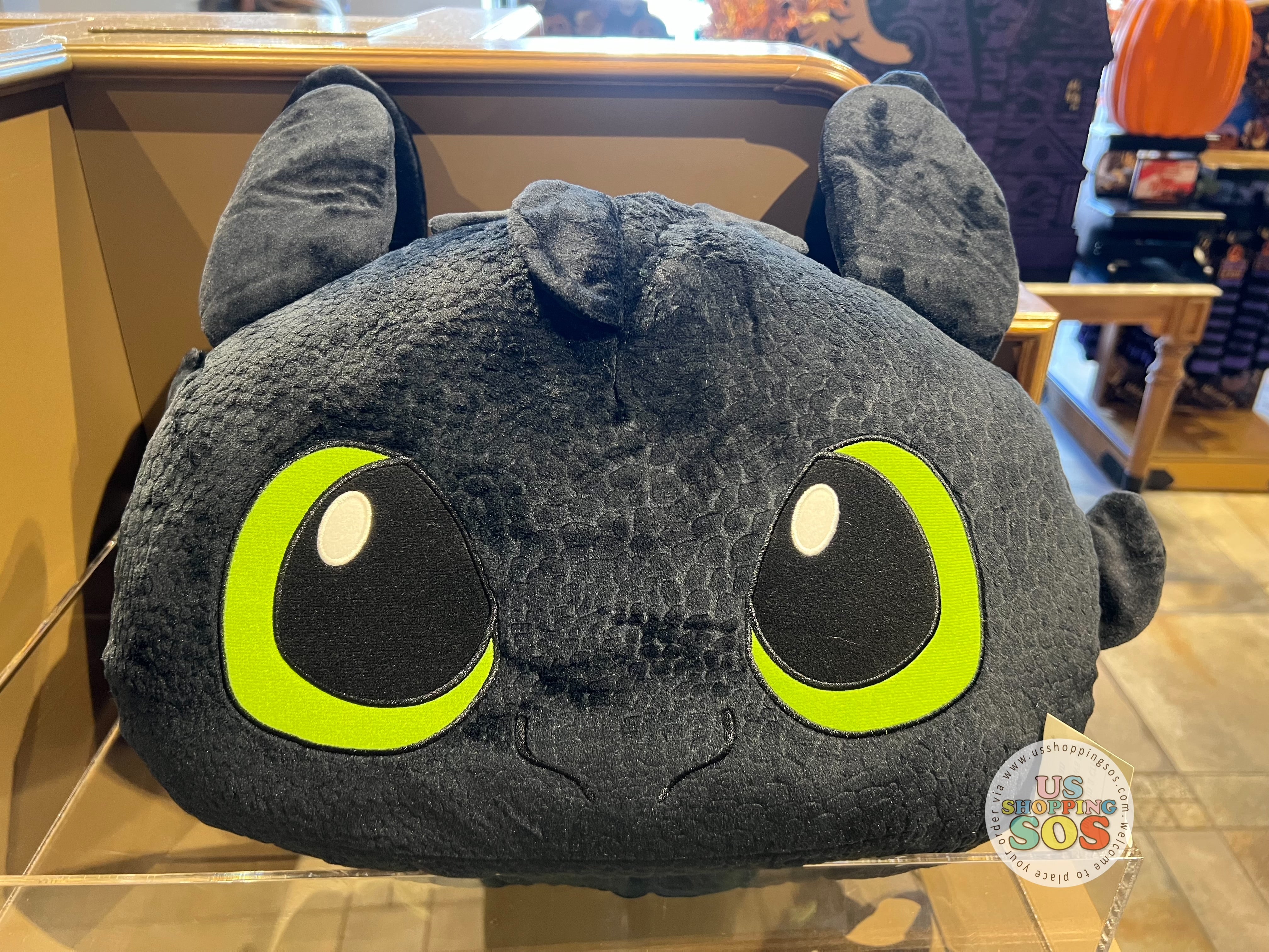 Universal Studios - How to Train Your Dragon - Toothless Big Face Cush ...