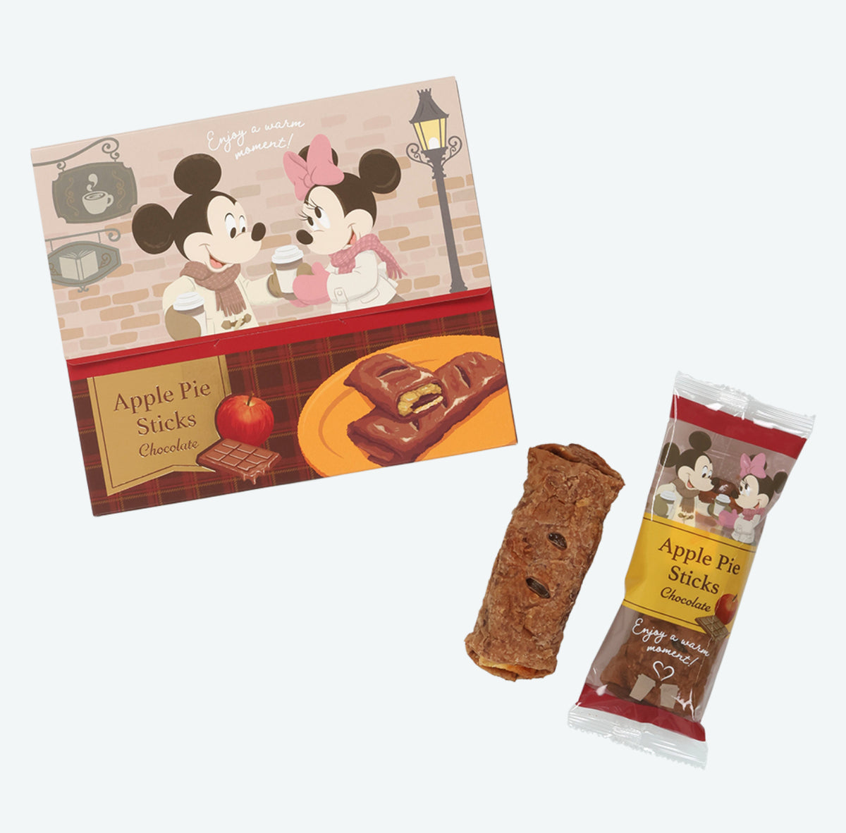 TDR - Mickey & Minnie Mouse Chocolate Apple Pie Sticks Box Set (Releas ...