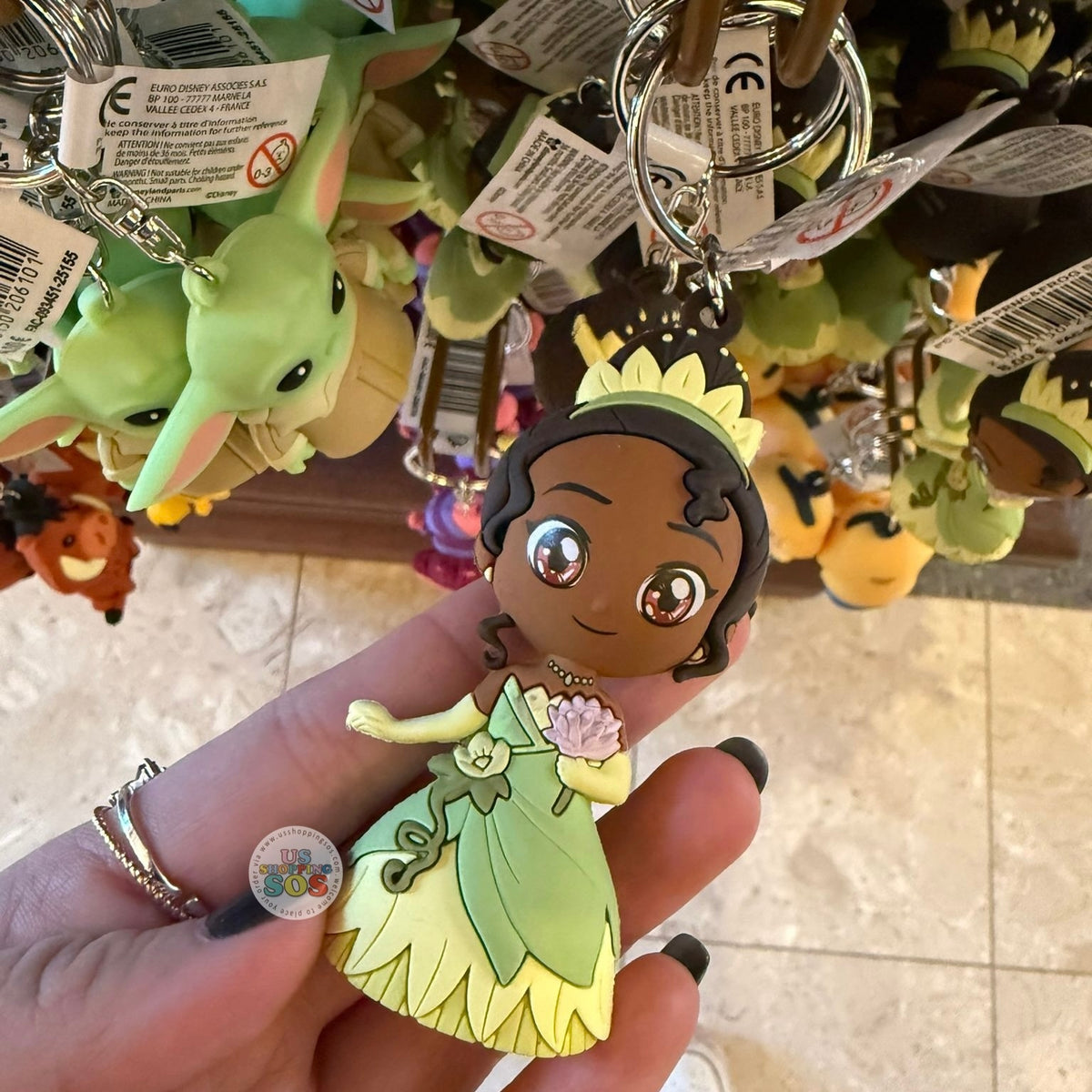 DLP - Disney Princess 3D Keychain x Tiana — USShoppingSOS