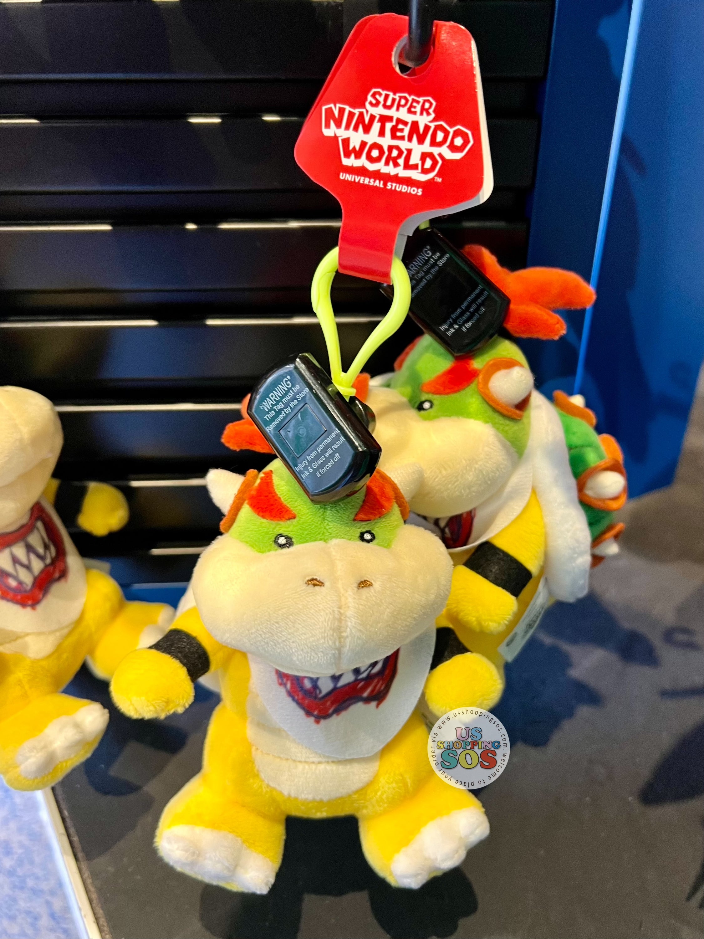 Universal Studios - Super Nintendo World - Bowser Jr. Plush Keychain ...