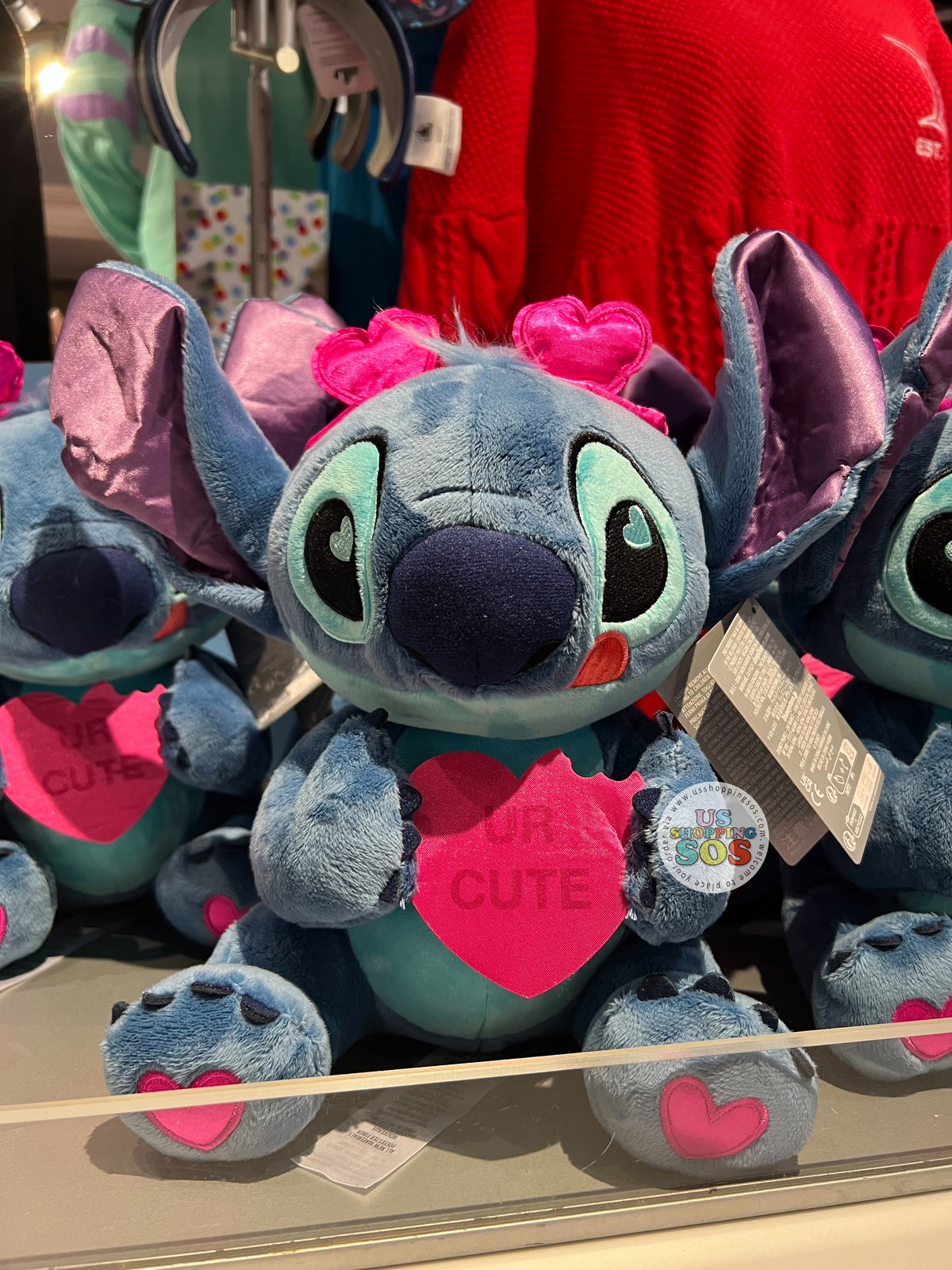 DLR/WDW - Lilo & Stitch - Stitch Valentine’s Day Plush Toy — USShoppingSOS