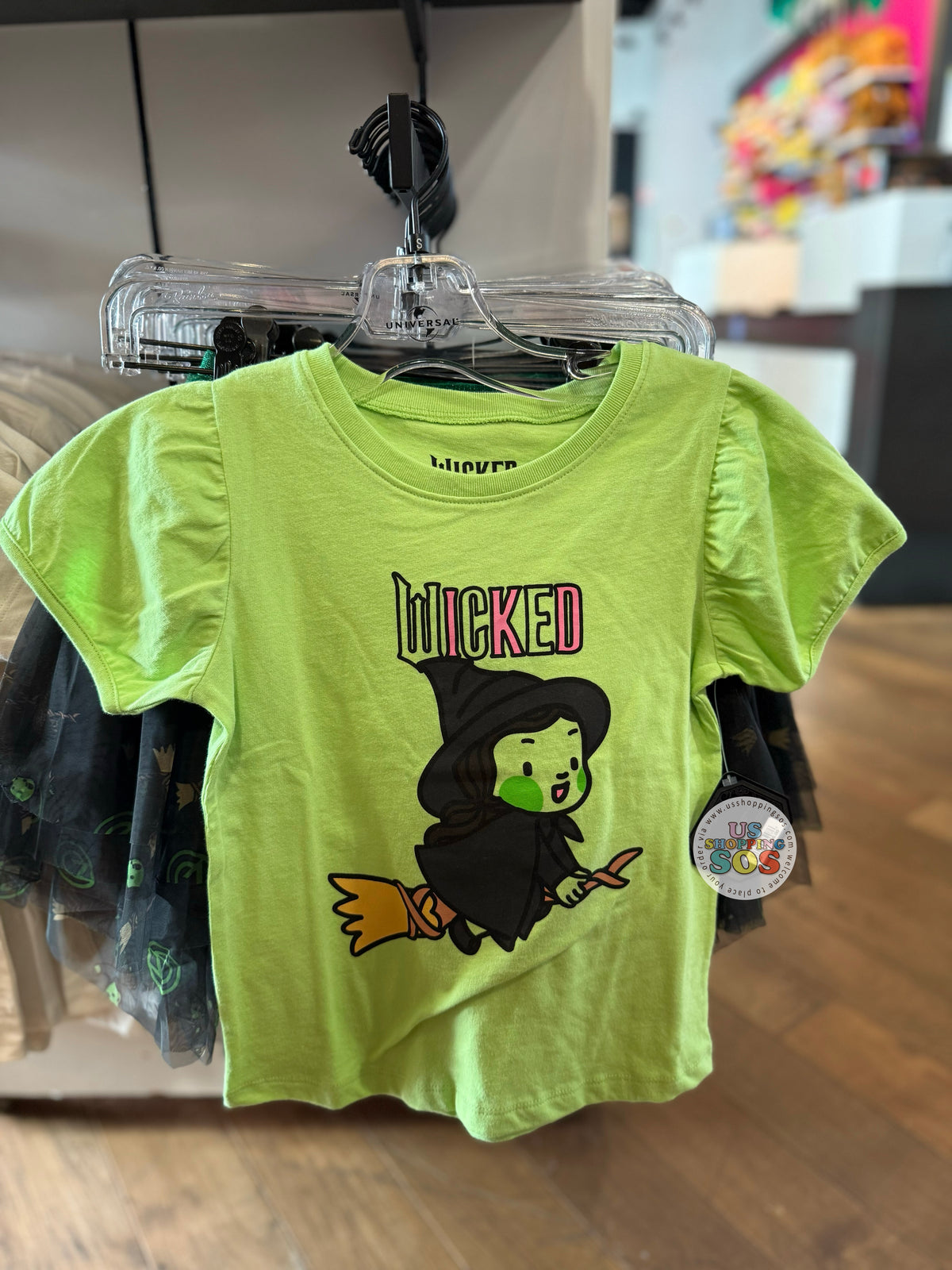 Universal Studios - Wicked: For Good Cutie - Elphaba Lime Green T-Shir ...