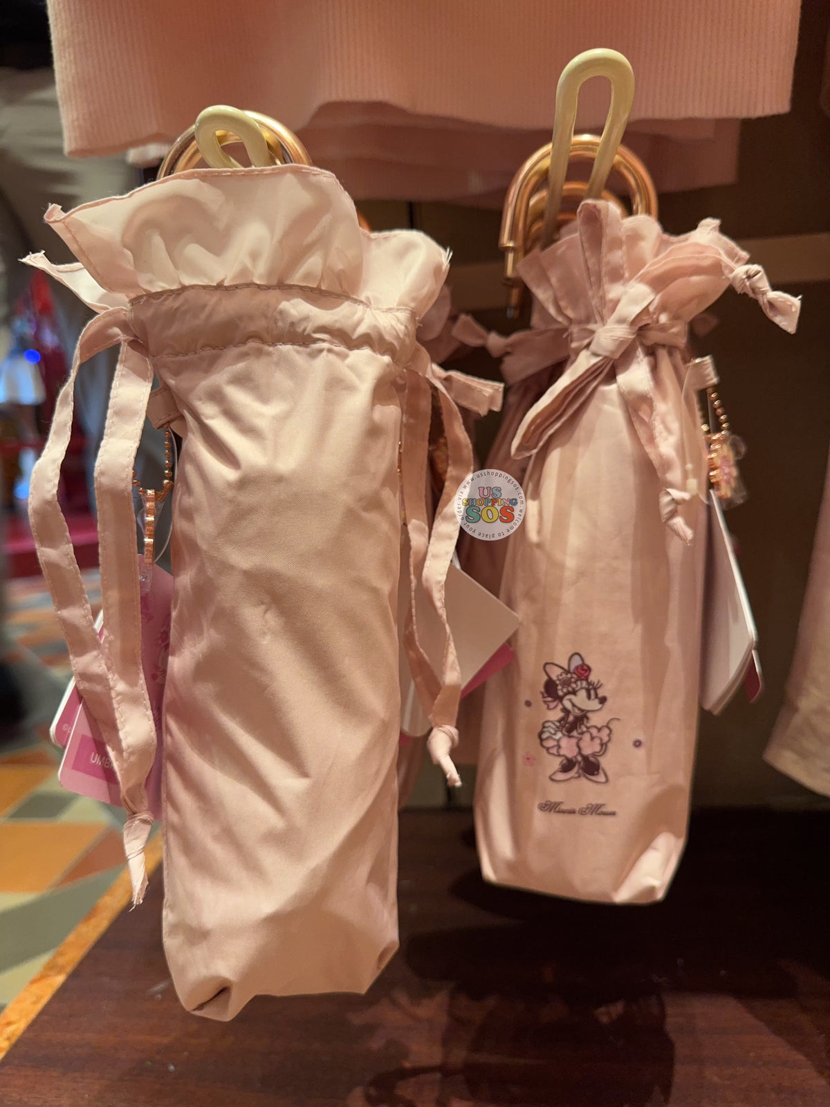 HKDL - 2026 Minnie Mouse Cherry Blossom Sakura Collection x Travel Umb ...