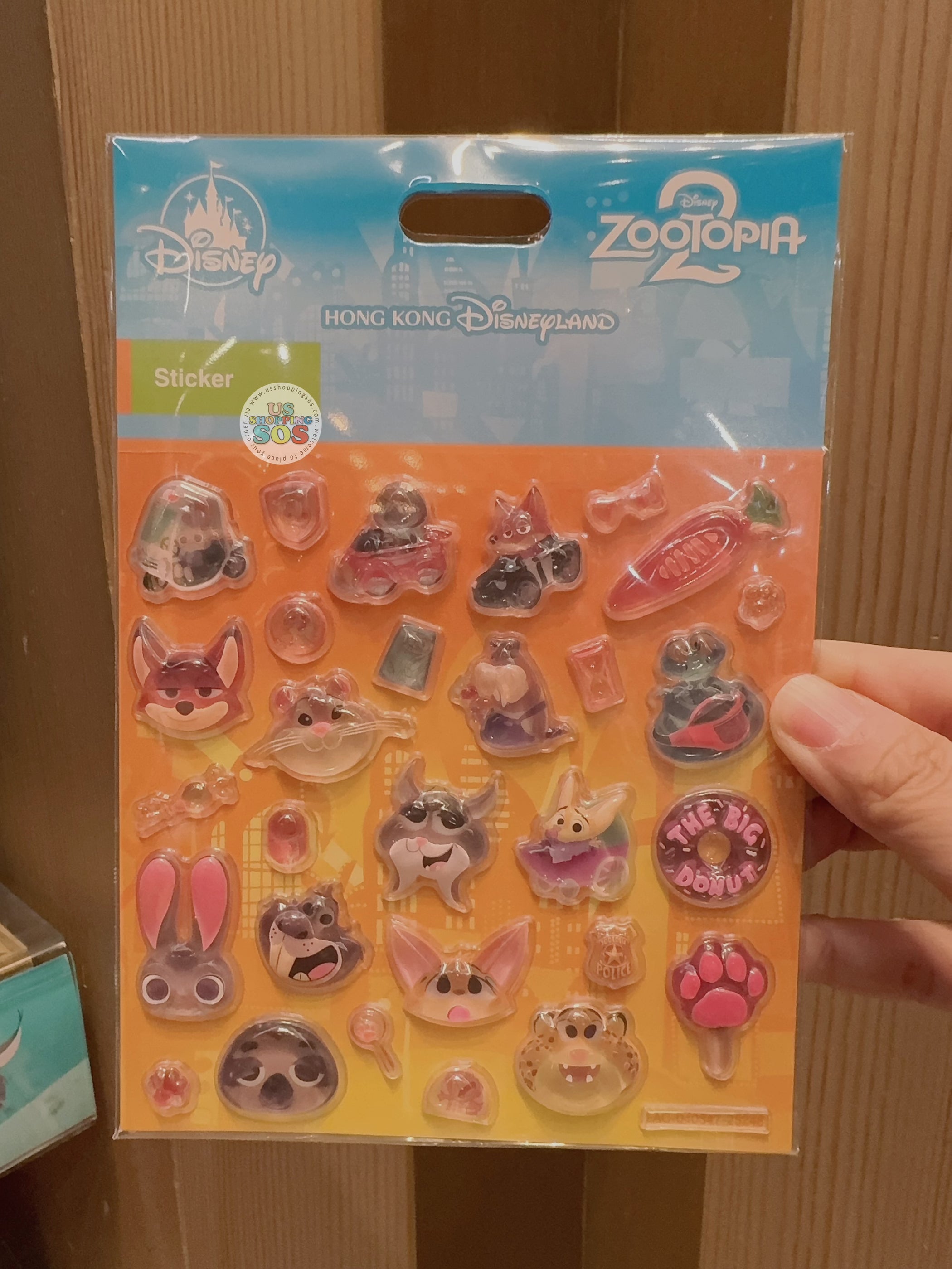 HKDL - Zootopia 2 Stickers — USShoppingSOS