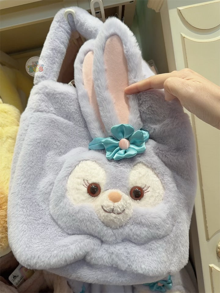 HKDL - Duffy & Friends - StellaLou Fluffy Big Face Tote Bag — USShoppingSOS