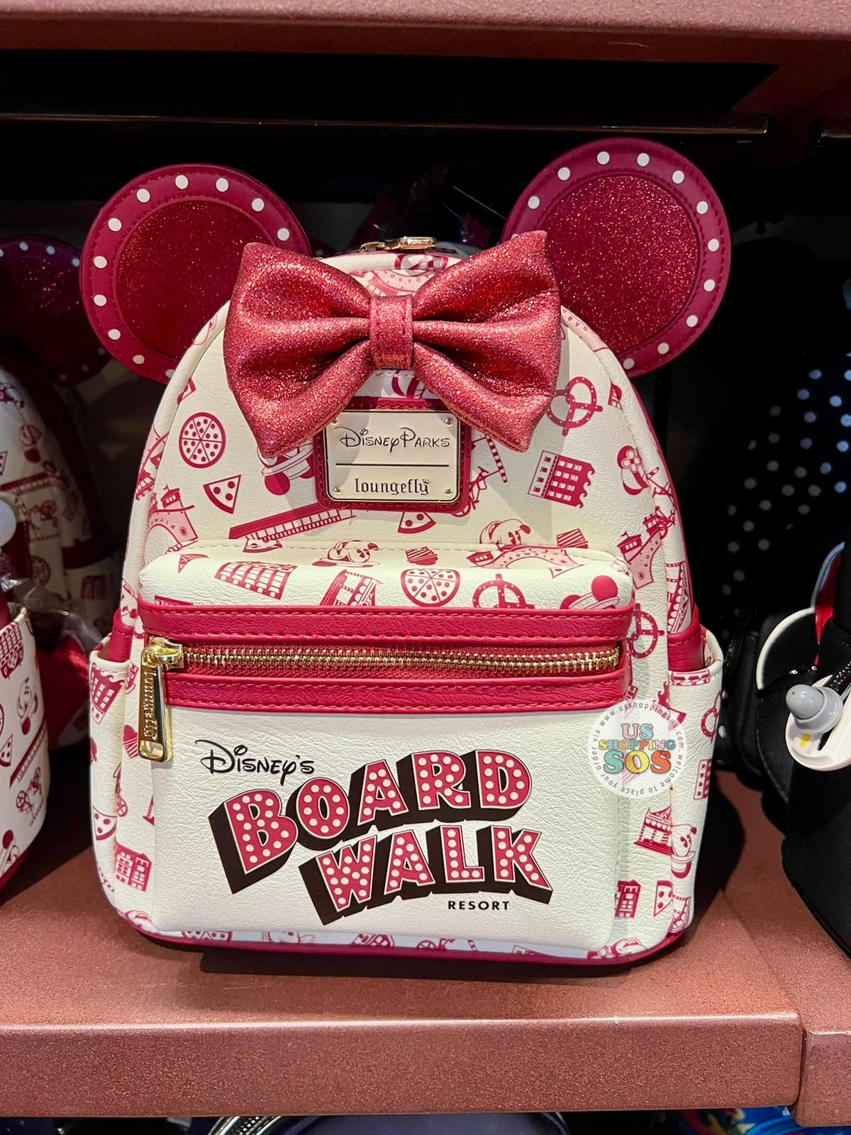 WDW - Disney’s Boardwalk - Loungefly Ear Backpack — USShoppingSOS