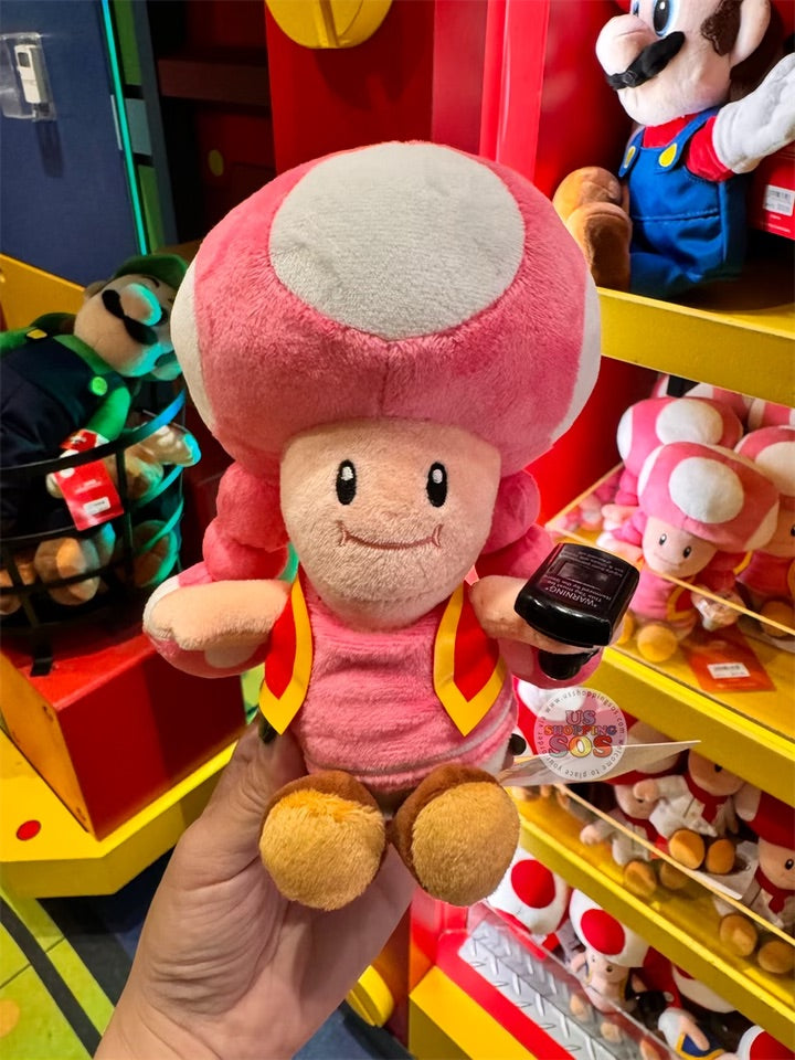Universal Studios - Super Nintendo World - Toadette Plush Toy (Size S ...