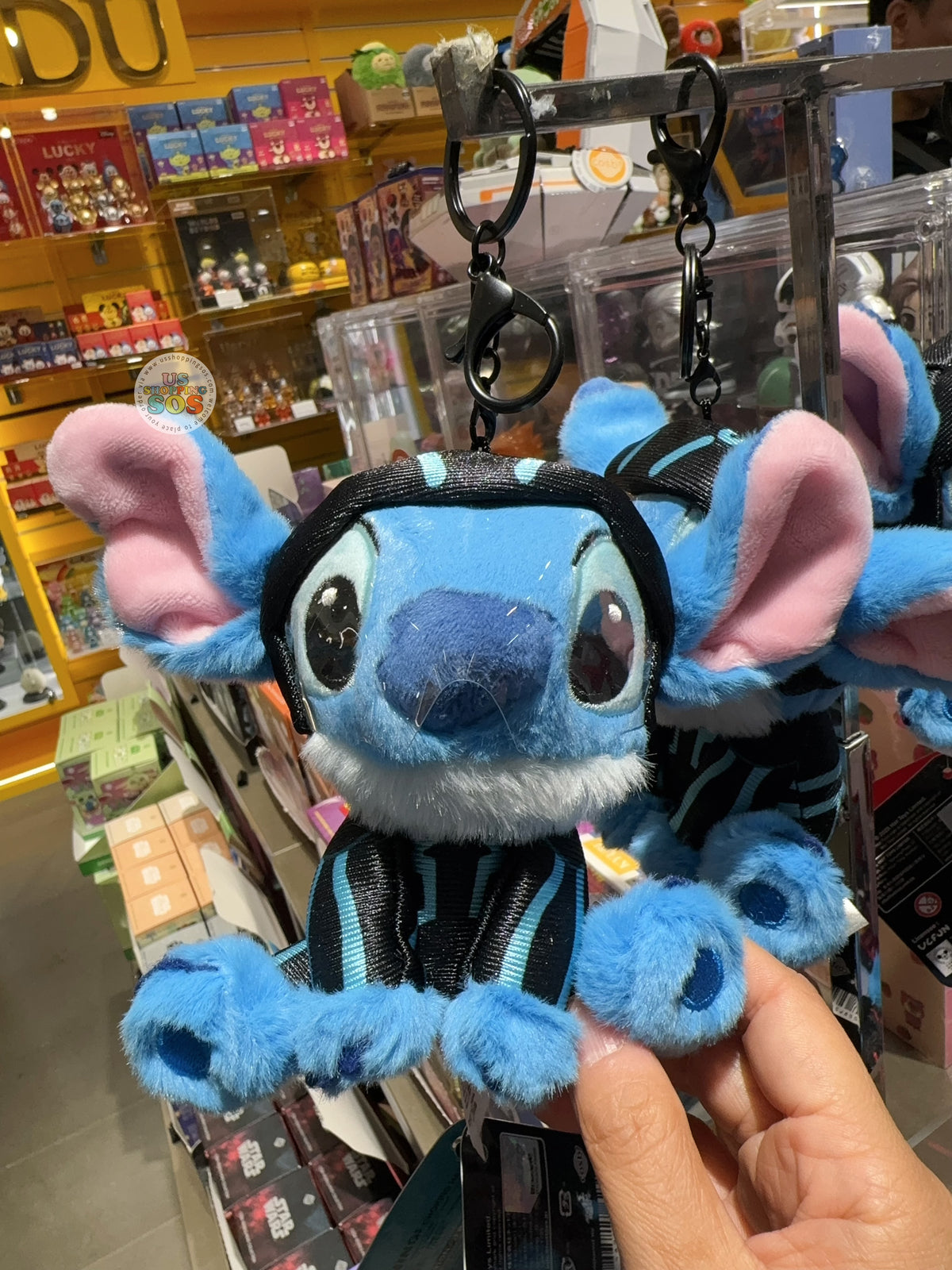 Hot Toy Cosbi - Tron Blue Stitch Plush Keychain — USShoppingSOS