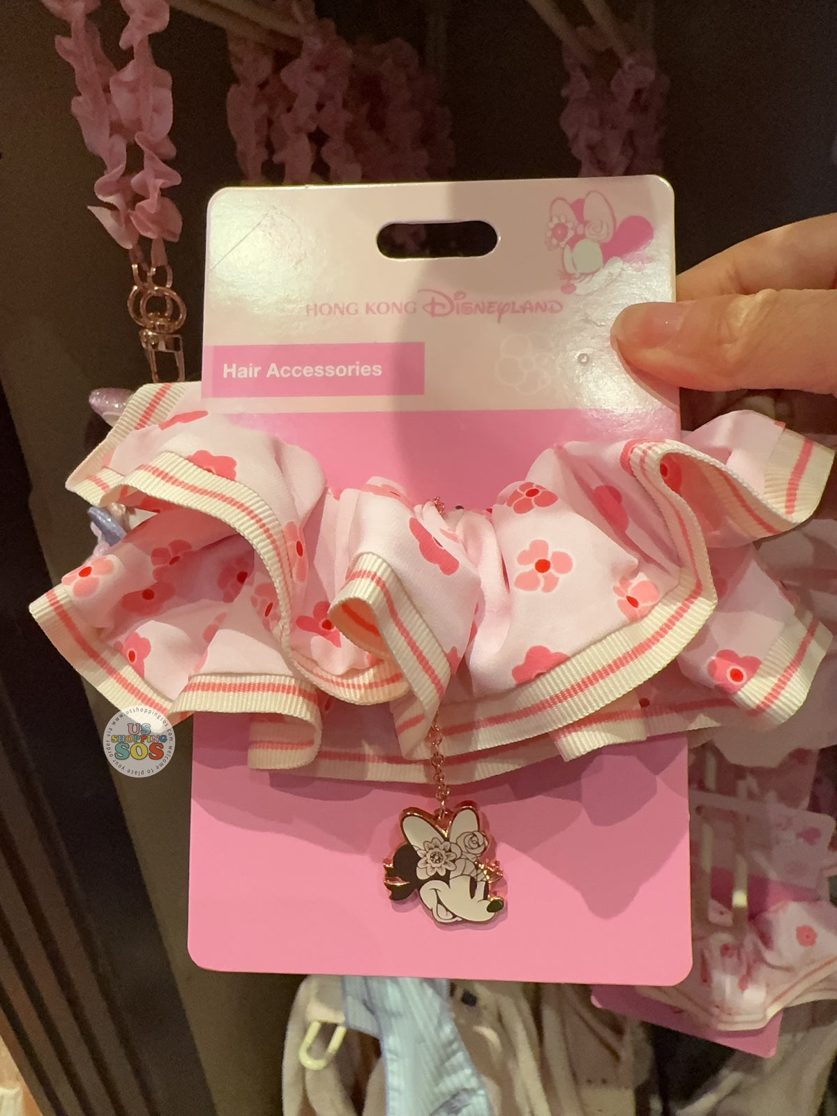 HKDL - 2026 Minnie Mouse Cherry Blossom Sakura Collection x Hair Scrun ...