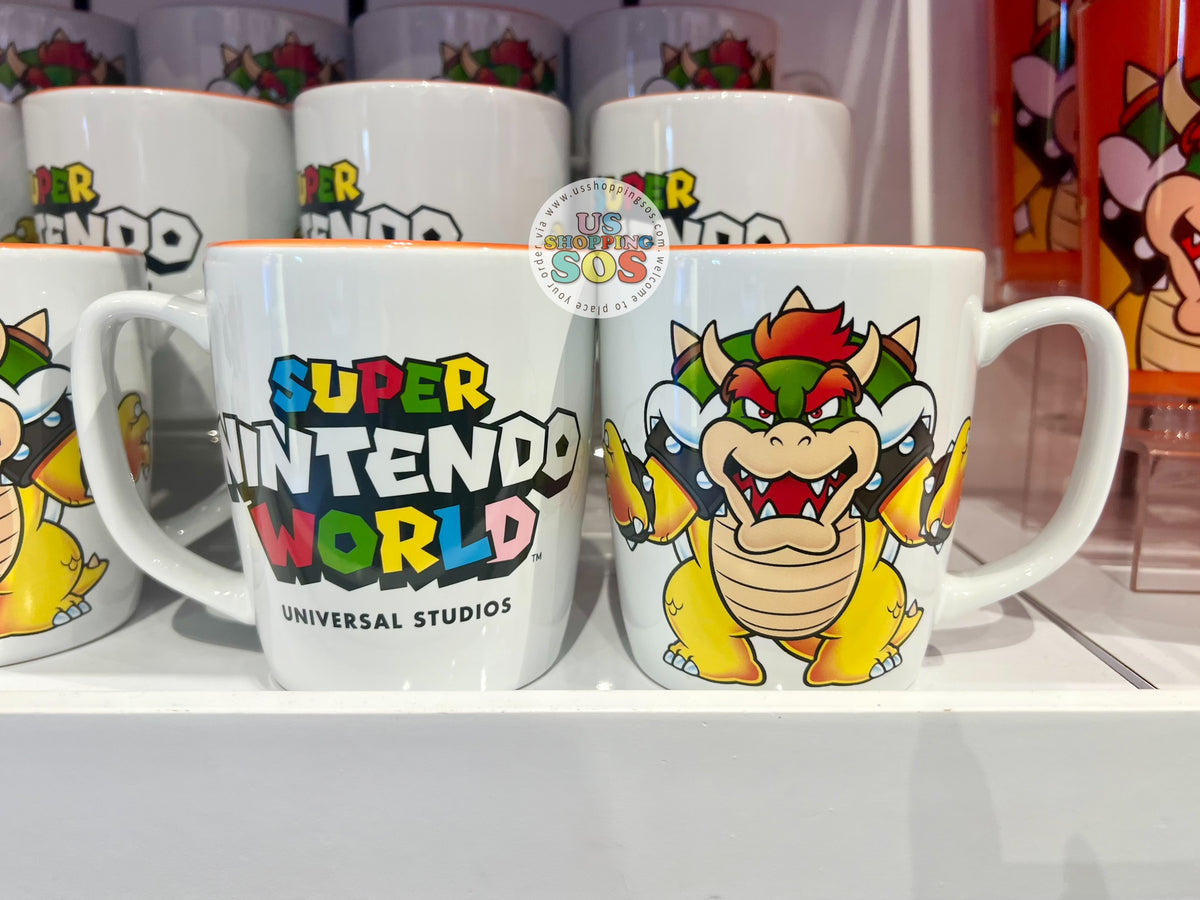 Universal Studios - Super Nintendo World - Bowser Big Face Ceramic Mug ...