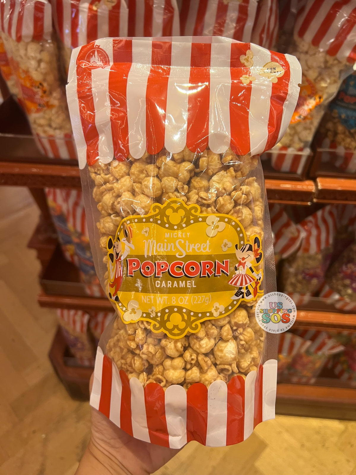 DLR - Disney Main Street Popcorn - Caramel — USShoppingSOS