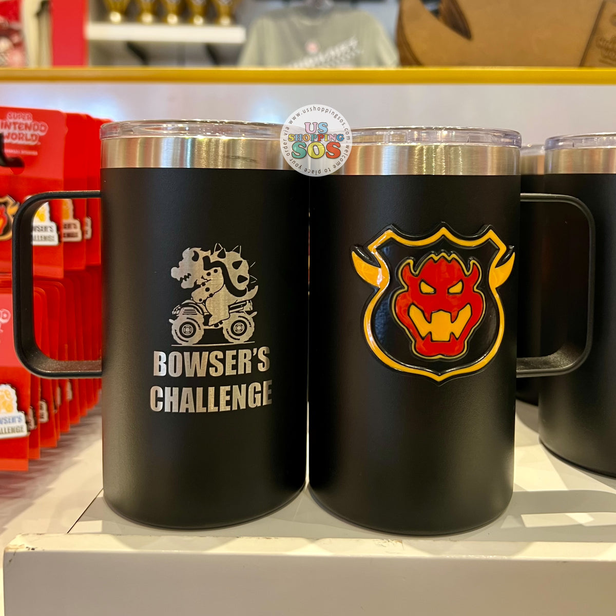 Universal Studios - Super Nintendo World - Bowser Crest Stainless Stee ...