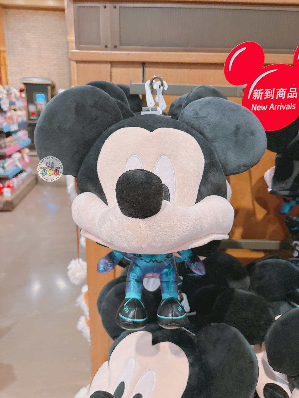 SHDL - Big Head Plush Hat - Tron Mickey Mouse — USShoppingSOS