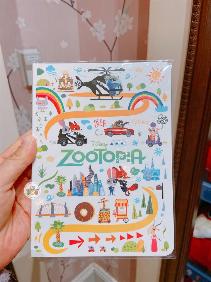 SHDL - Zootopia x Sticky Note/Memo Booklet — USShoppingSOS