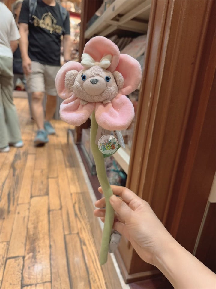 HKDL - Duffy & Friends x ShellieMay Flower Bendable Plush — USShoppingSOS
