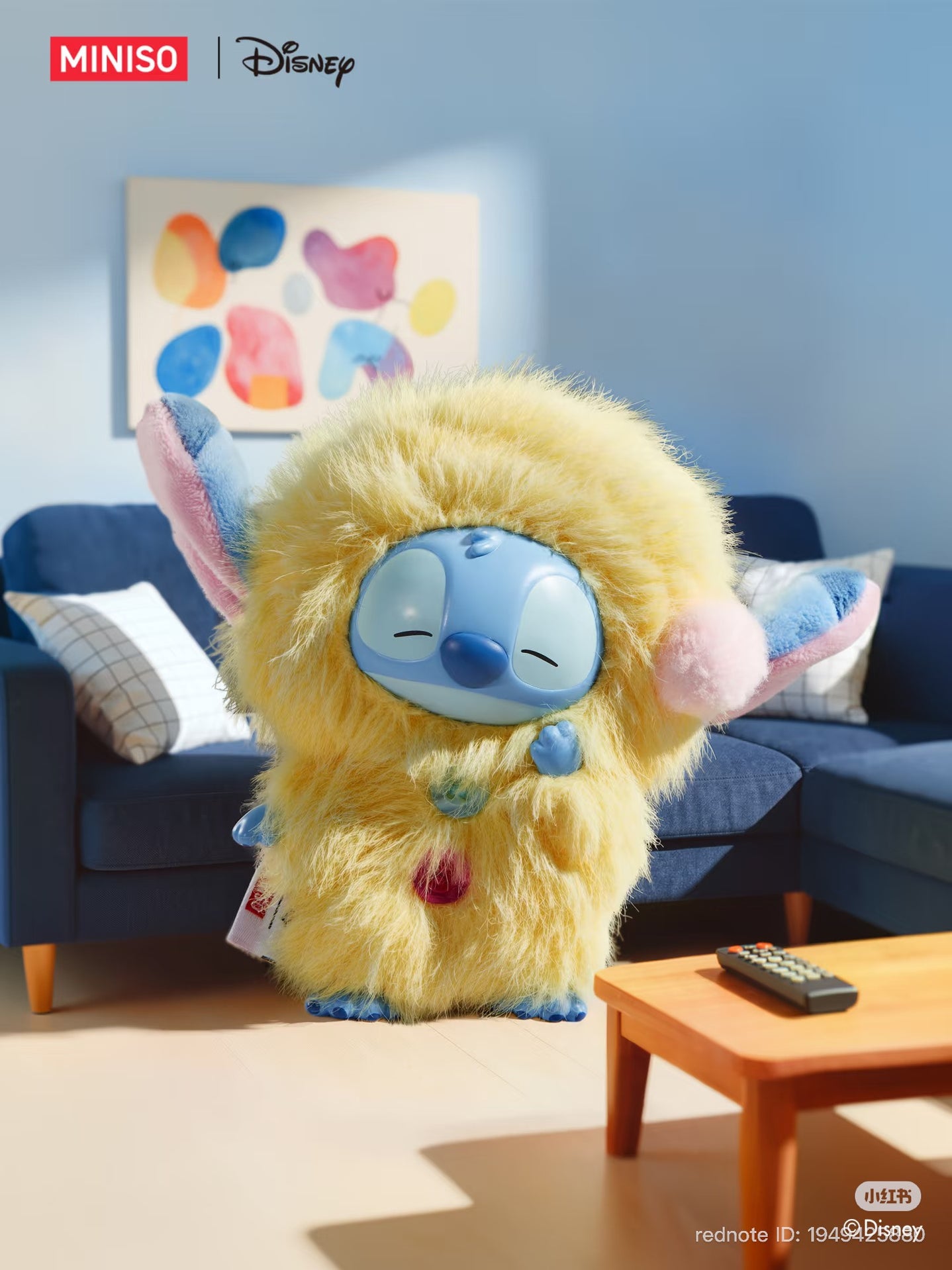 MINISO China - Stitch "Hit Snooze" Vinyl Plush Keychain Blind Box (Rel ...