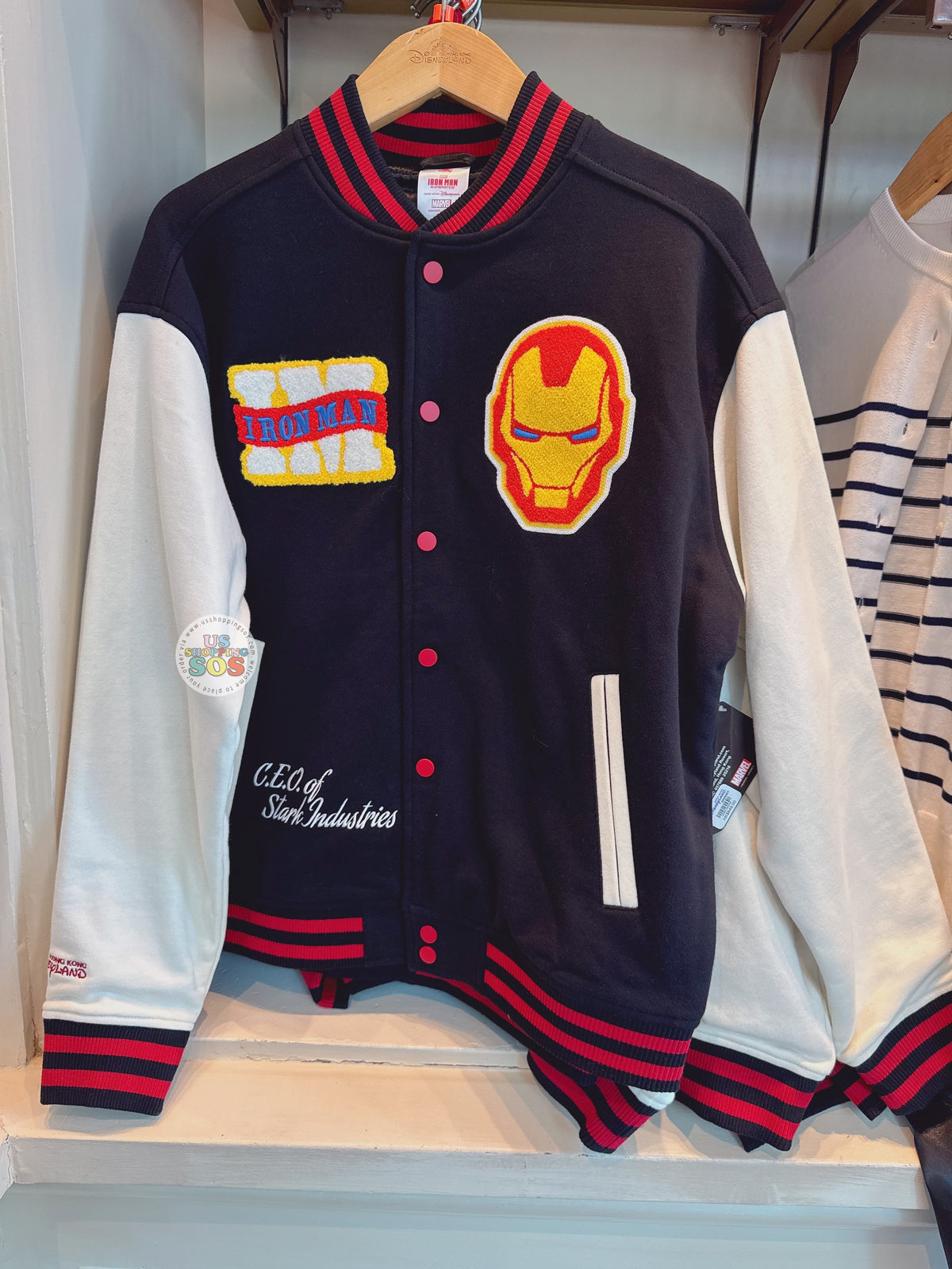 HKDL - Iron Man Varsity Jacket for Adults — USShoppingSOS