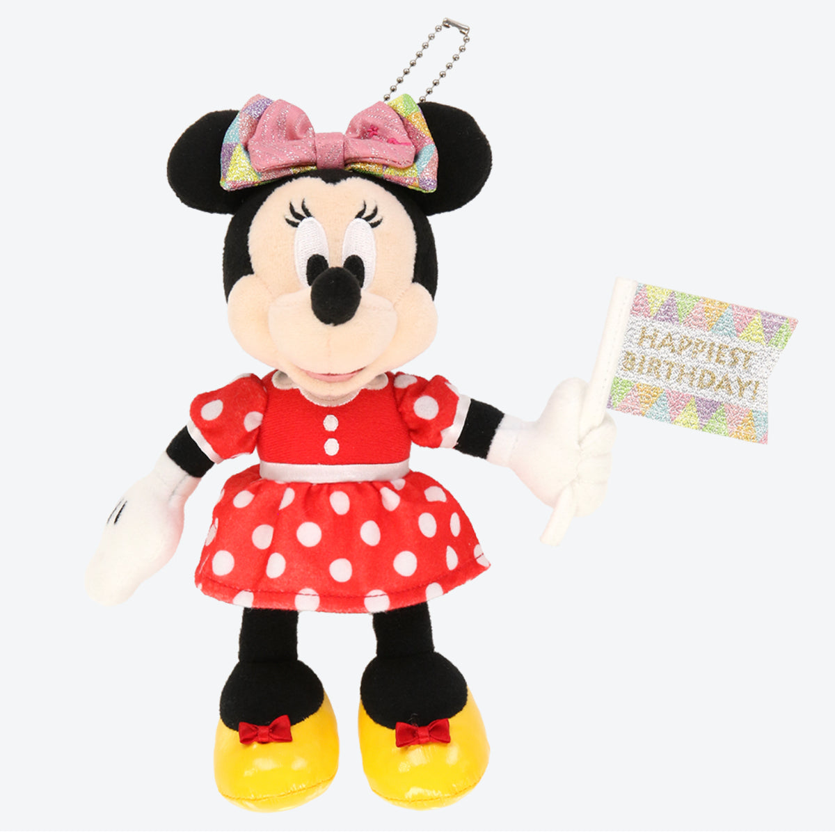 TDR - My Happiest Birthday 2024 x Minnie Mouse Plush Keychain — USShoppingSOS