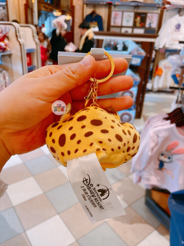 SHDL - Zootopia x Officer Clawhauser "Big Plushy Head" Shaped Keychain ...