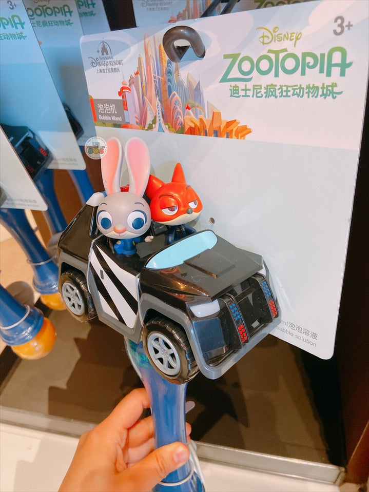 SHDL - Zootopia x Judy Hopps & Nick Wilde Police Cruiser Bubble Wand ...