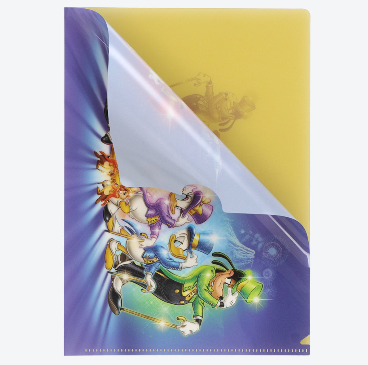TDR - Tokyo Disney Resort Scenery & Disney Characters Clear 5 Sheet Fo ...