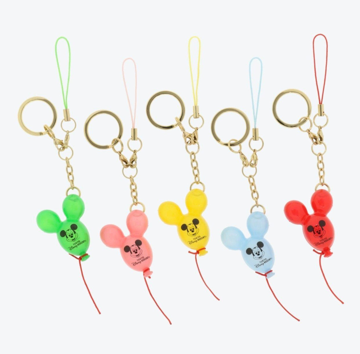 TDR - Mickey Mouse Balloons Keychains Set — USShoppingSOS