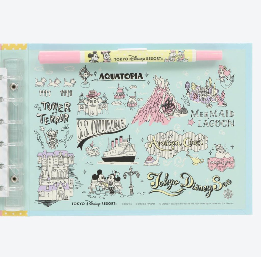 TDR - Tokyo Disney Resort Fun Map Collection - Autograph book ...