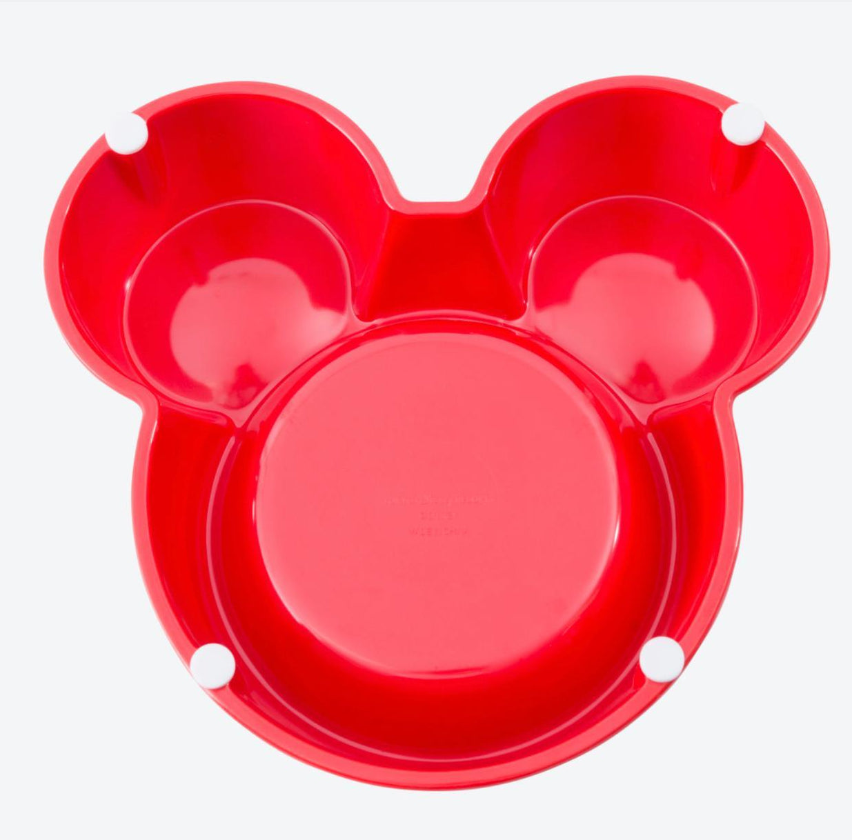 TDR - Mickey Mouse Head Shaped Pet Bowl (Color: Red) — USShoppingSOS