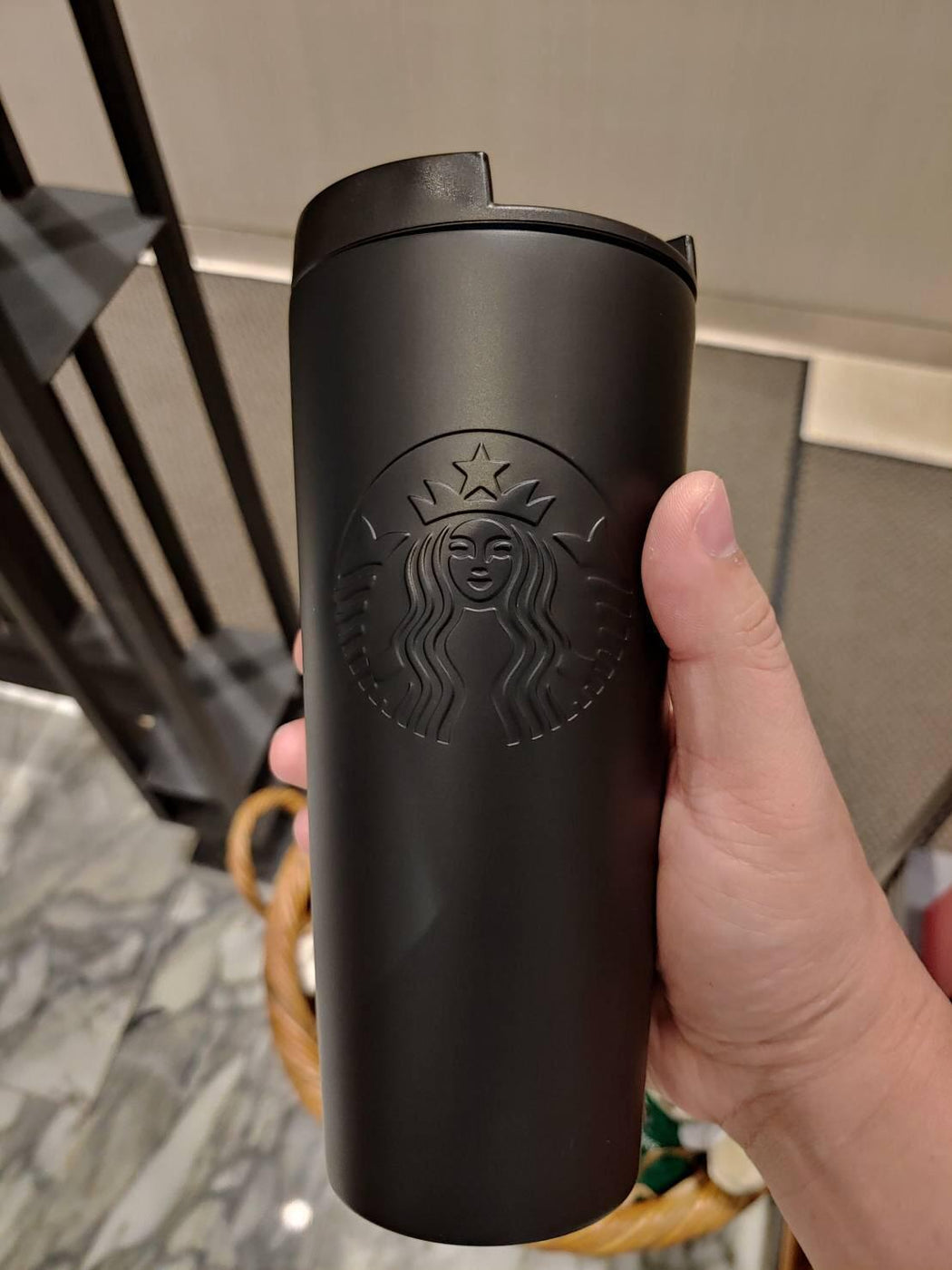 Hong Kong Starbucks - 16oz Timeless Black Classic Stainless Steel Tumb ...