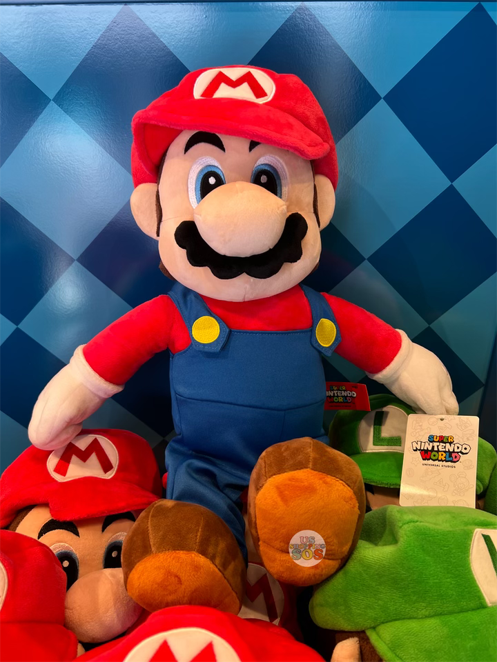 Universal Studios - Super Nintendo World - Mario Plush Toy (Size L ~ 1 ...