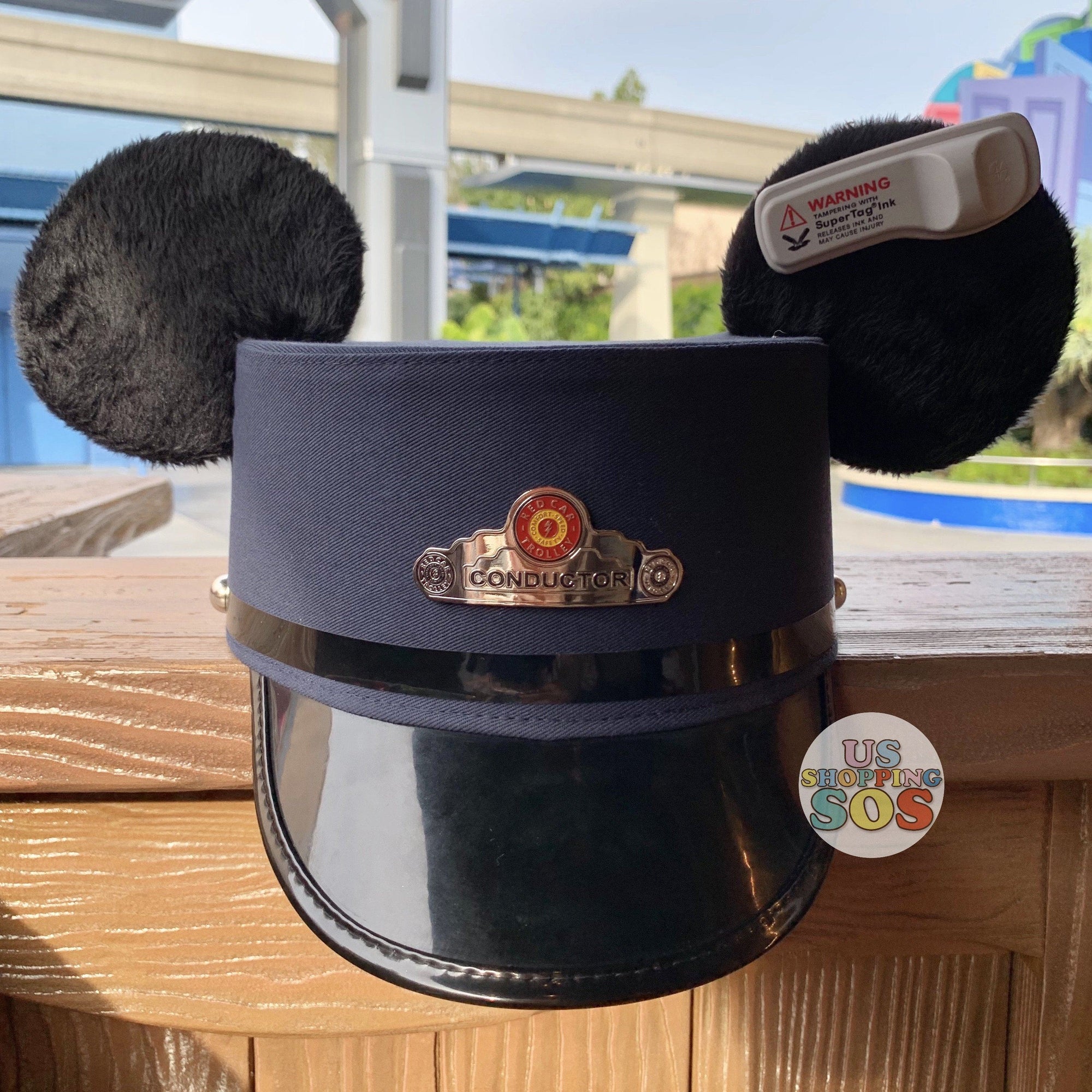 DLR - Mickey Mouse Conductor Ear Hat (Adult Size L/XL) — USShoppingSOS