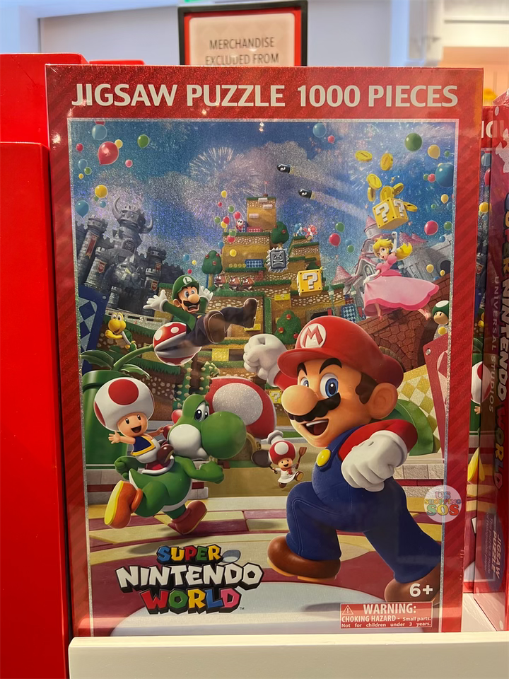 Universal Studios - Super Nintendo World - Grand Opening 1000-Pc Puzzl ...