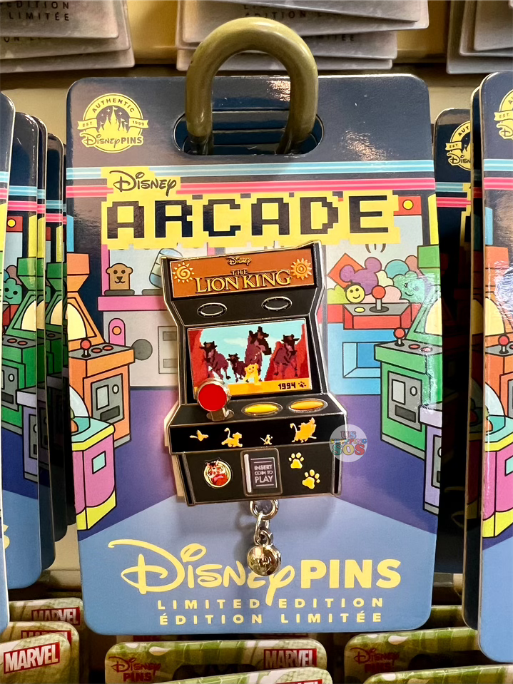 DLR - The Lion King Disney Arcade Pin (Limited Edition 4000 ...