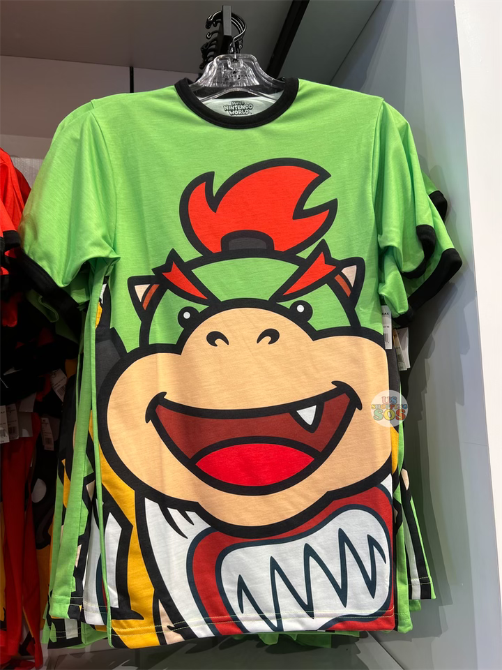 Universal Studios - Super Nintendo World - Bowser Jr. Big Face Tee (Ad ...