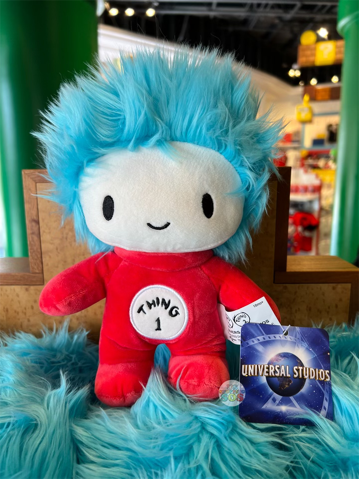 Universal Studios - The Cat in the Hat - Thing 1 Cutie Plush Toy ...