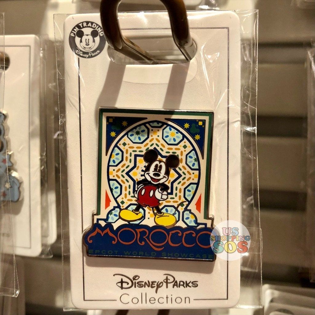 WDW - Epcot World Showcase Morocco - Mickey Pin — USShoppingSOS